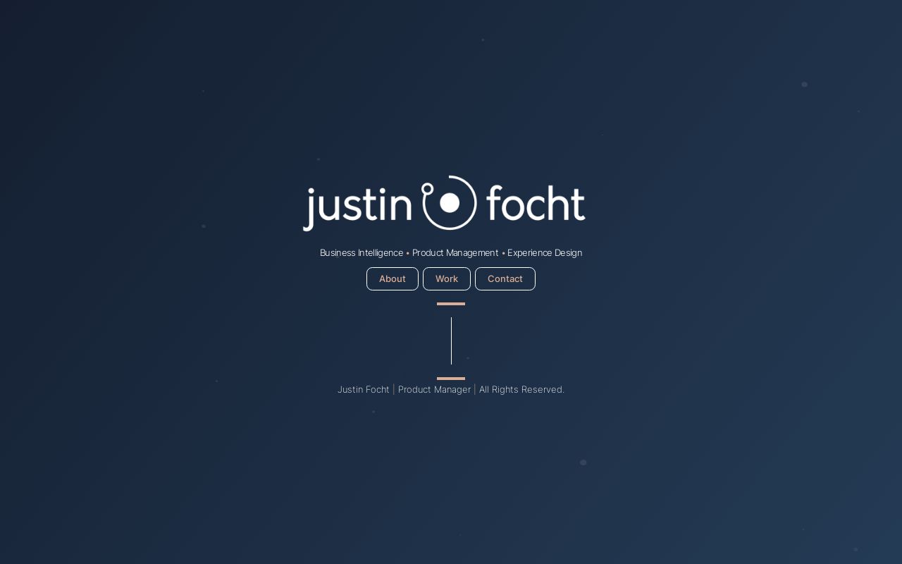 Justin Focht - Product Manager